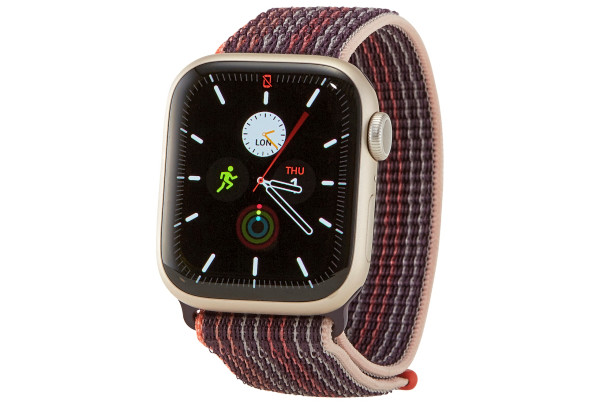 Apple Watch Series 8 (GPS) 41-mm met aluminium kast en geweven ...